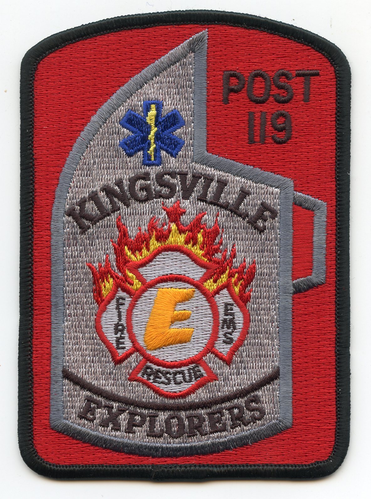 KINGSVILLE TEXAS TX Explorers Post 119 FIRE PATCH | eBay
