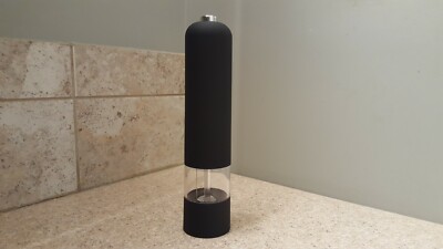 Electric Salt And Pepper /-Spice Grinder Rust Proof Kitchen Barbecue ...