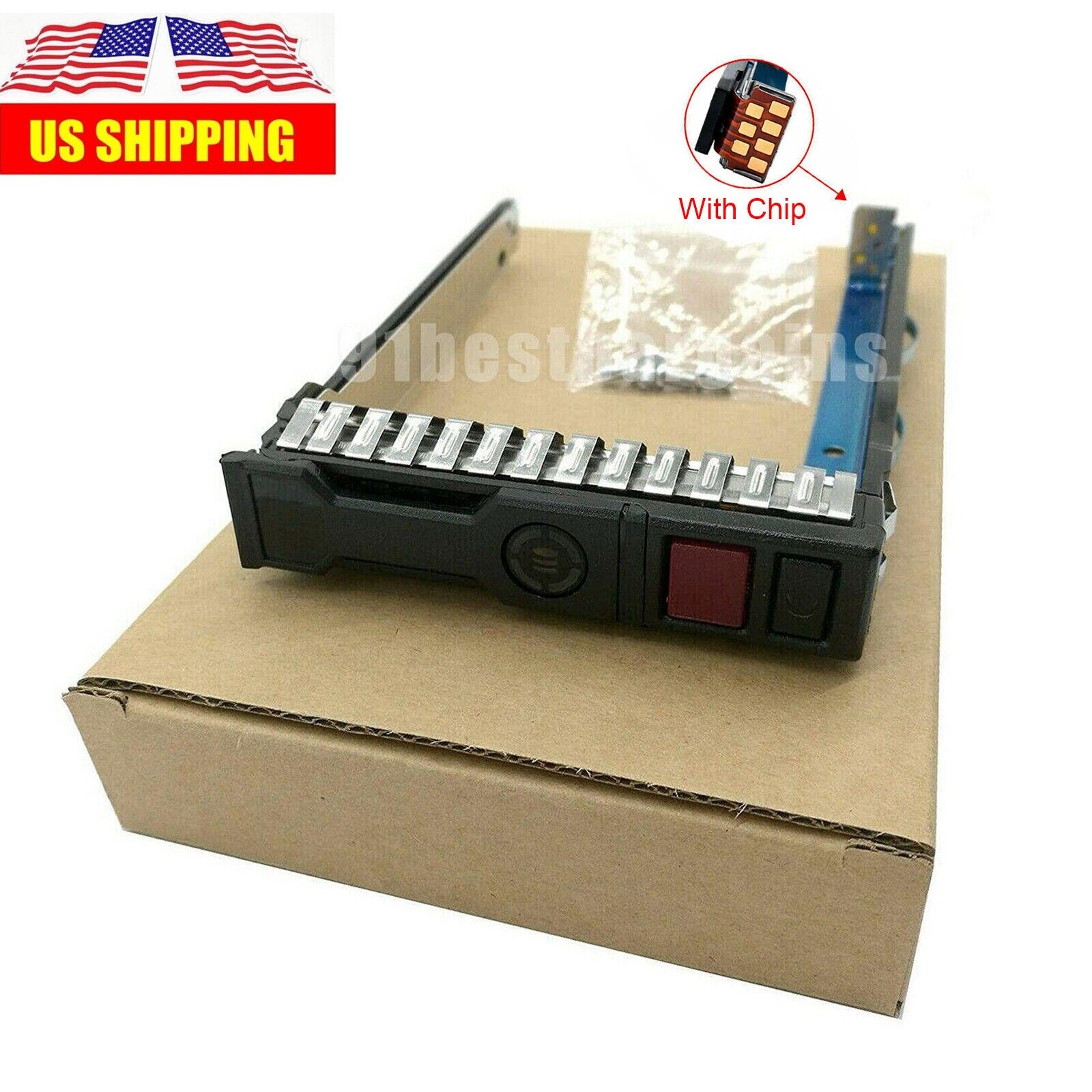 2.5" Hard Drive Tray Caddy Sled for HP DL380 DL360 G10 Gen10 727695-001 ...
