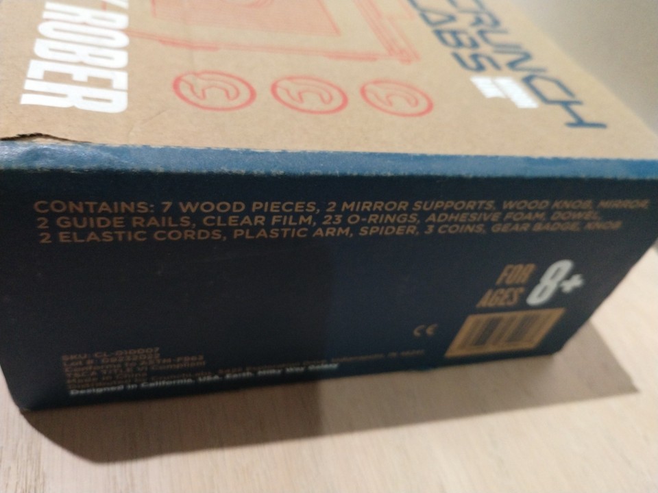 Crunch Labs, Mirror Bank Kids Engineer Build Box By Mark Rober Test ...