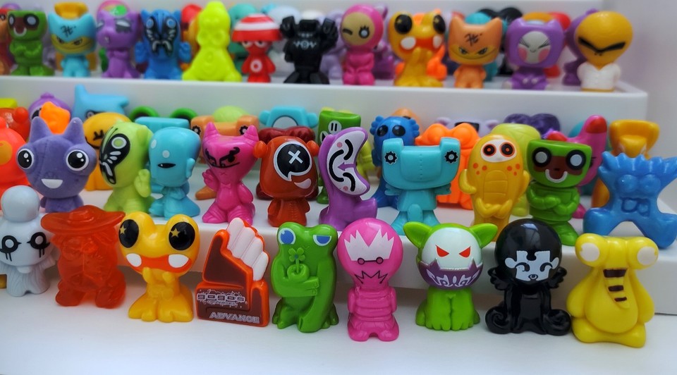 Vintage Gogo's Crazy Bones 160x Bundle Some Original, Rare, Flock | eBay UK