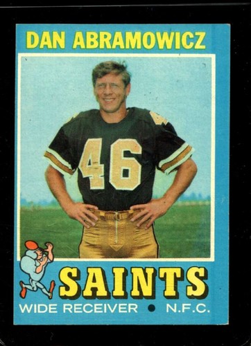 1971 TOPPS #90 DAN ABRAMOWICZ EX SAINTS *X40981 | eBay