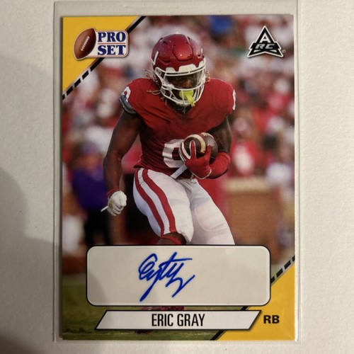 2021 Leaf Pro-Set Eric Gray Gold ARC Auto Autograph #PS-EG1 | eBay