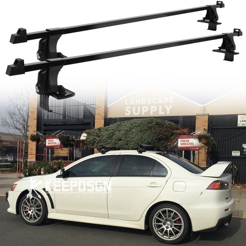 For Mitsubishi Lancer 54" Roof Rack Cross Bars Cargo Kayak Bike Luggage ...