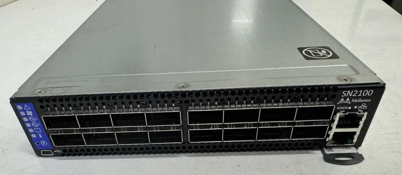 MELLANOX SN2100 32 PORT 100GBE 1U Ethernet Switch MSN2100-CS2FC | eBay