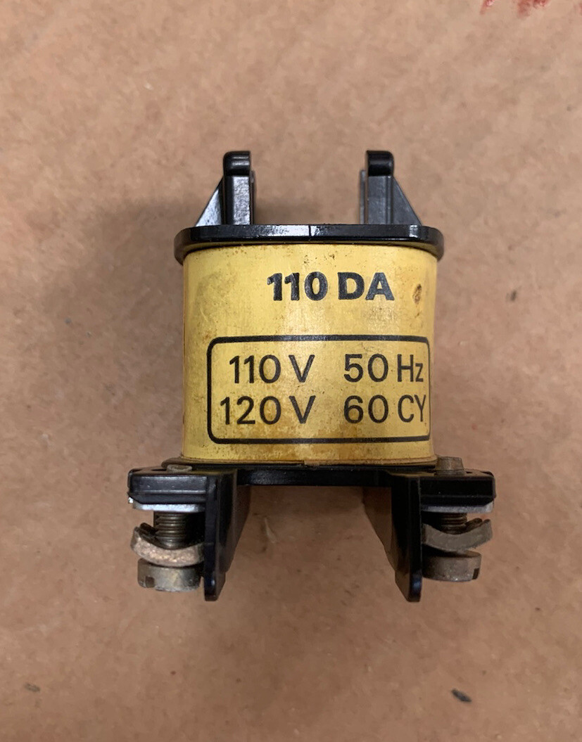 Telemecanique Contractor Coil 120v 60Hz Old Stock 110DA SCHNEIDER ...