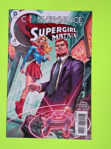 Convergence Supergirl Matrix #1 2015 DC Comics High Grade Comic Book ...