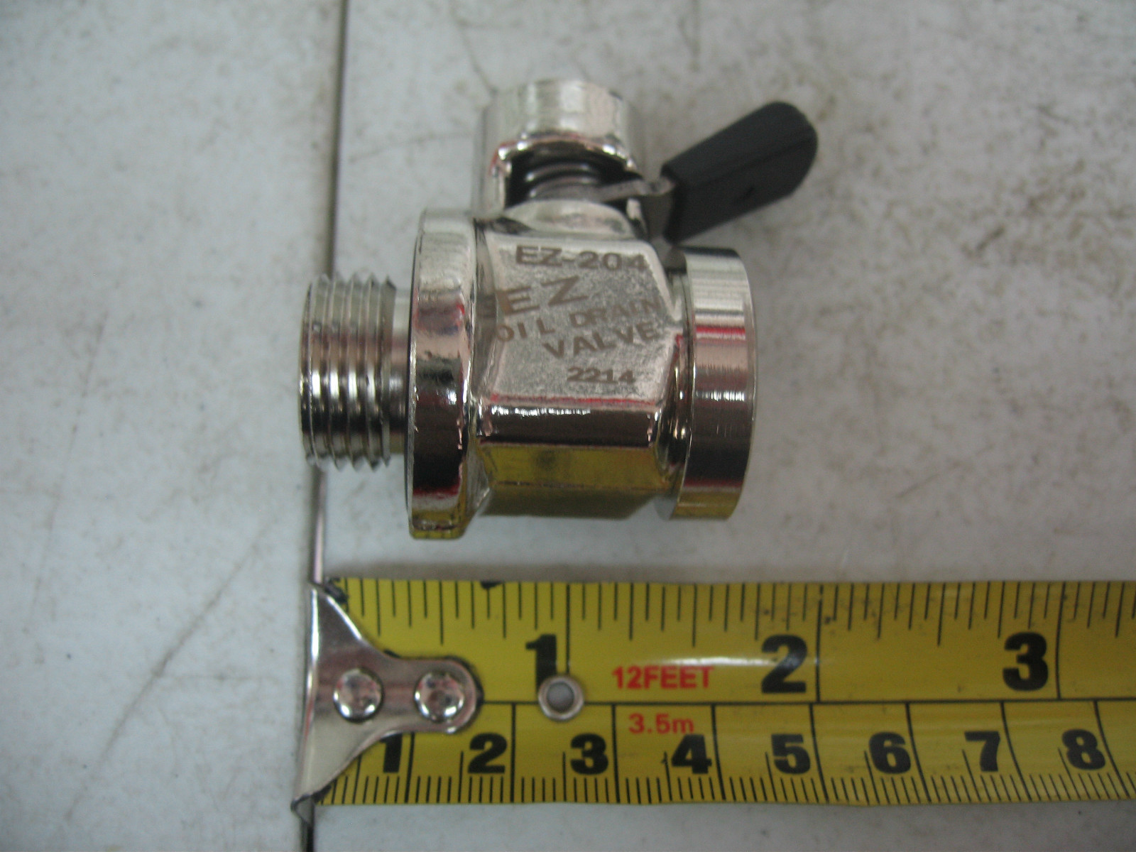 Caterpillar 3116 3126B 3126E & C7 EZ Oil Drain Valve # EZ-204 Thread 3/ ...