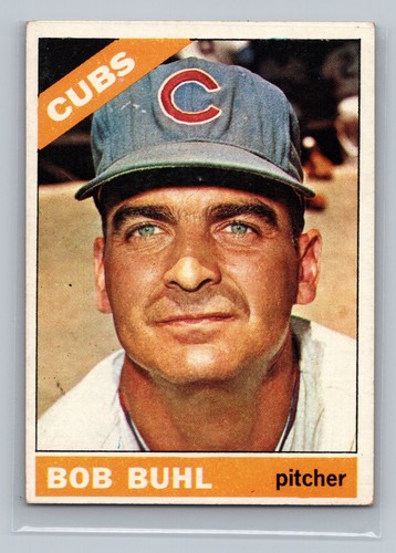 1966 Topps Bob Buhl #185 - Chicago Cubs - EX | eBay