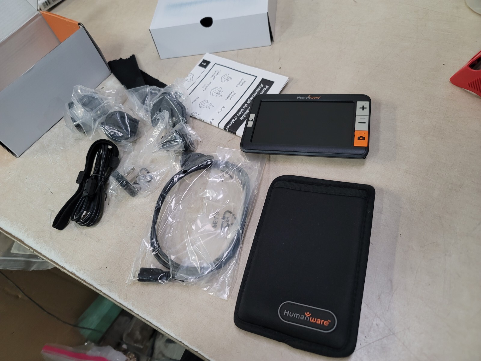 HumanWare explore 5 Handheld Electronic Magnifier, Low Vision Aids NOB ...