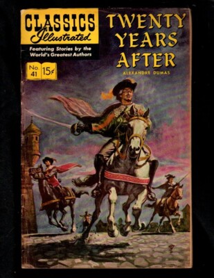 CLASSICS ILLUSTRATED #41 VG HRN167 (TWENTY YEARS) FREE SHIPPING ON $15 ORDER! | eBay