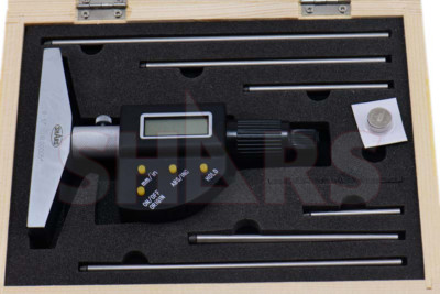 SHARS TOOLS 0-6"/152.4mm Electronic Depth Micrometer! #] | eBay