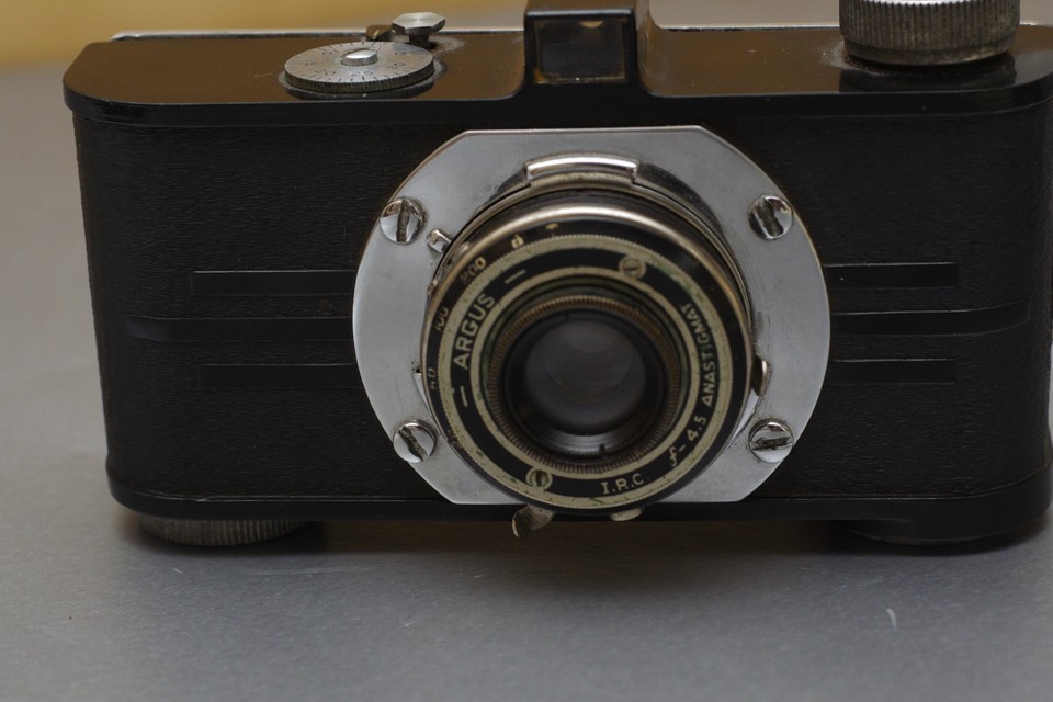 Argus A head F4.5 Anastigmat to Sony E (NEX, FS100, A7R etc) Adapter ...