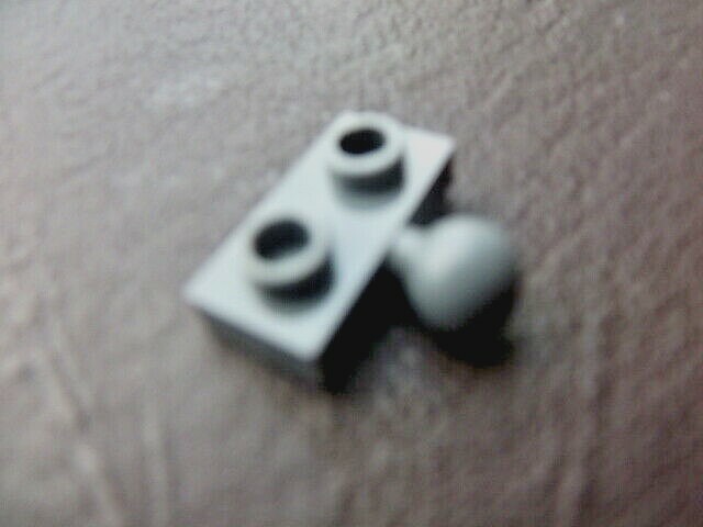 LEGO 14417 Dark Grey 1x2 Plate With Ball X4 for sale online | eBay