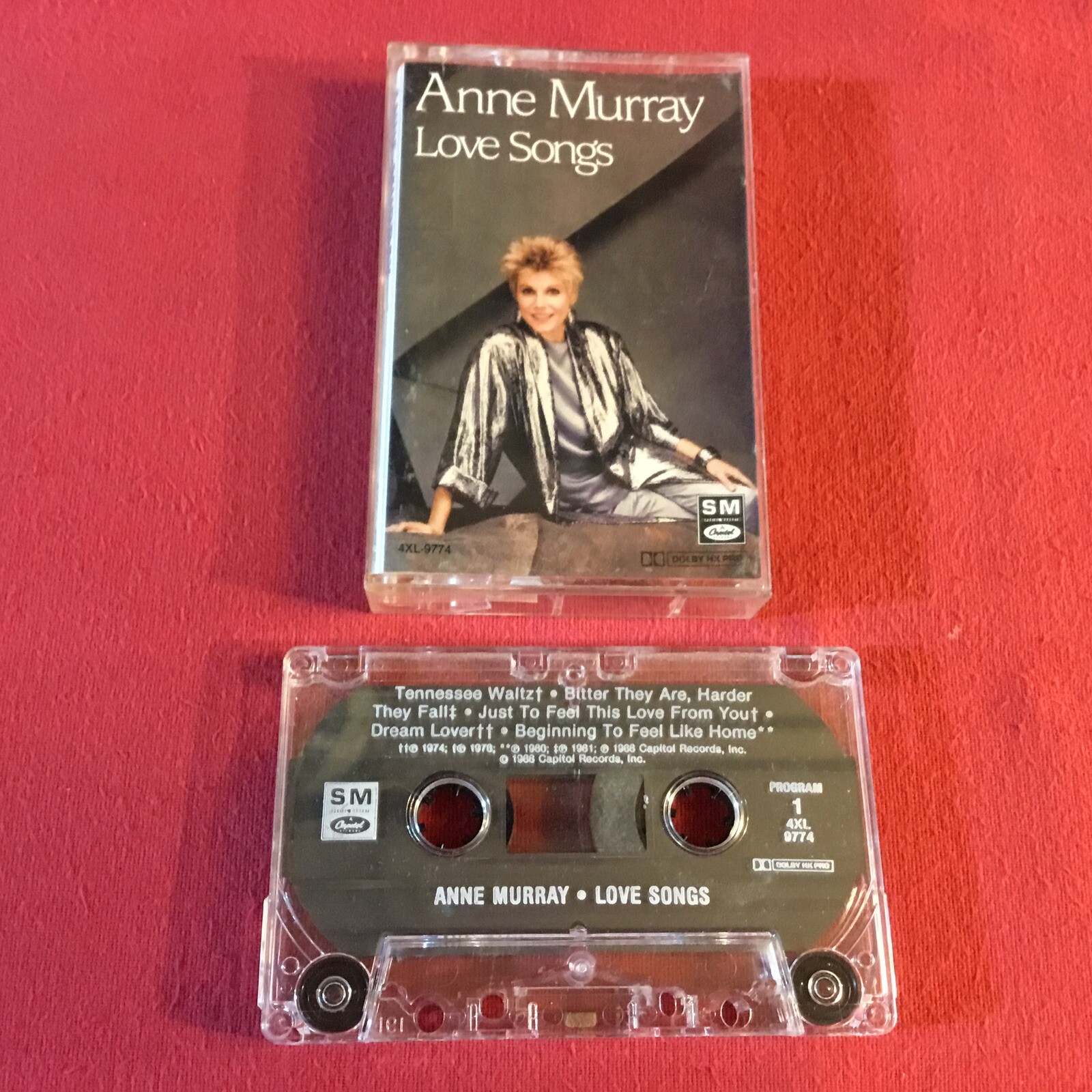 Anne Murray – Love Songs *1988:Cassette [NM-] 4XL 9774 Compilation ...