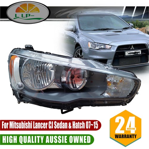 Right RH Head Light Lamp For Mitsubishi Lancer CJ CF Sedan/Hatch 2007 ...