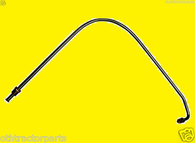 86591375, 9N9282A Ford Fuel Gas Line w/ 1/4" Tube, 7/16-24 Fittings 2N ...