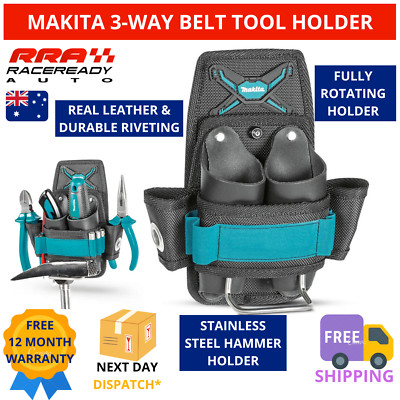 Makita Tool Holder Belt Hammer Hand Work Pouch Belt Clip Pockets Tool ...