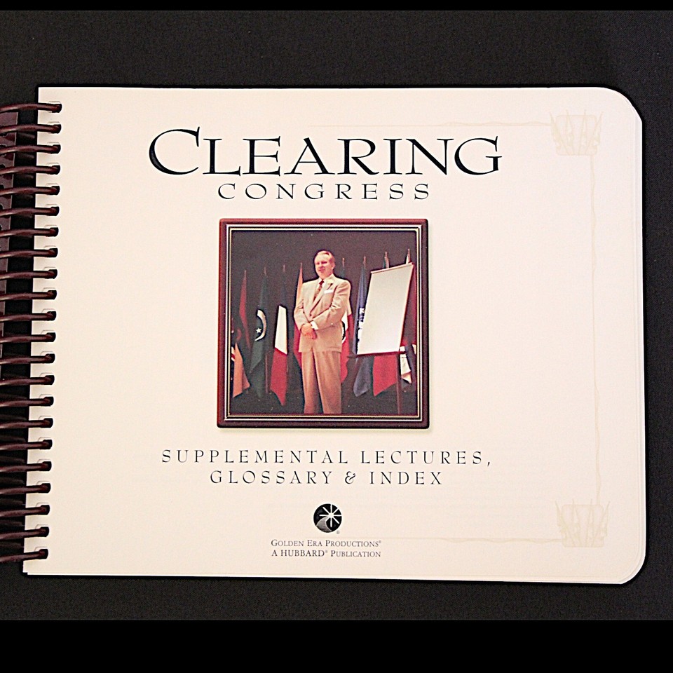 L Ron Hubbard Lectures Clearing Congress DVDs July 1958 Scientology ...