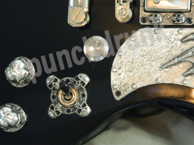 Guitar Kill Switch Momentary Push Button Normally Open Stainless Steel ...