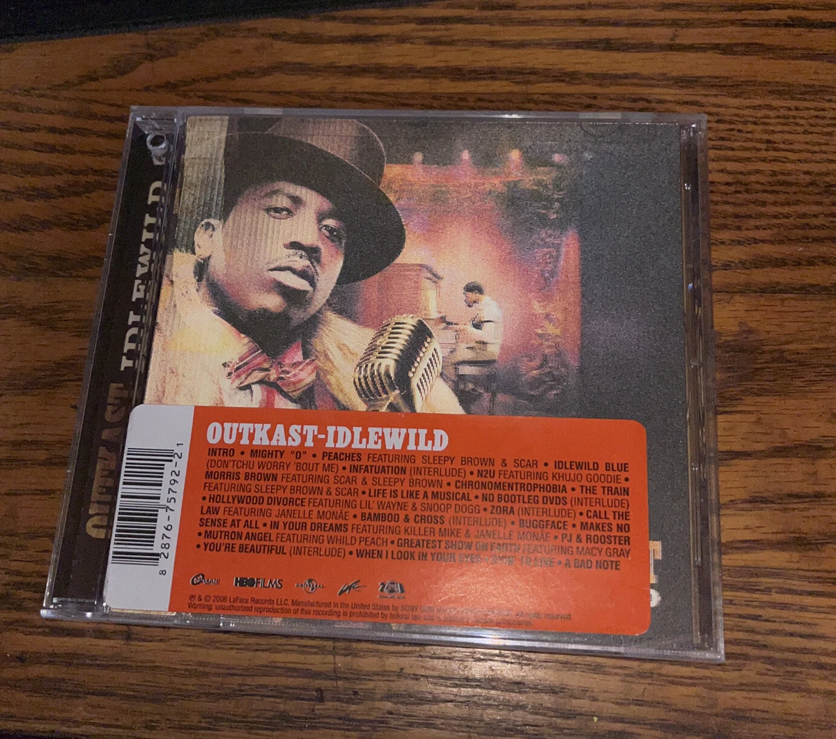 Outkast Idlewild Cd
