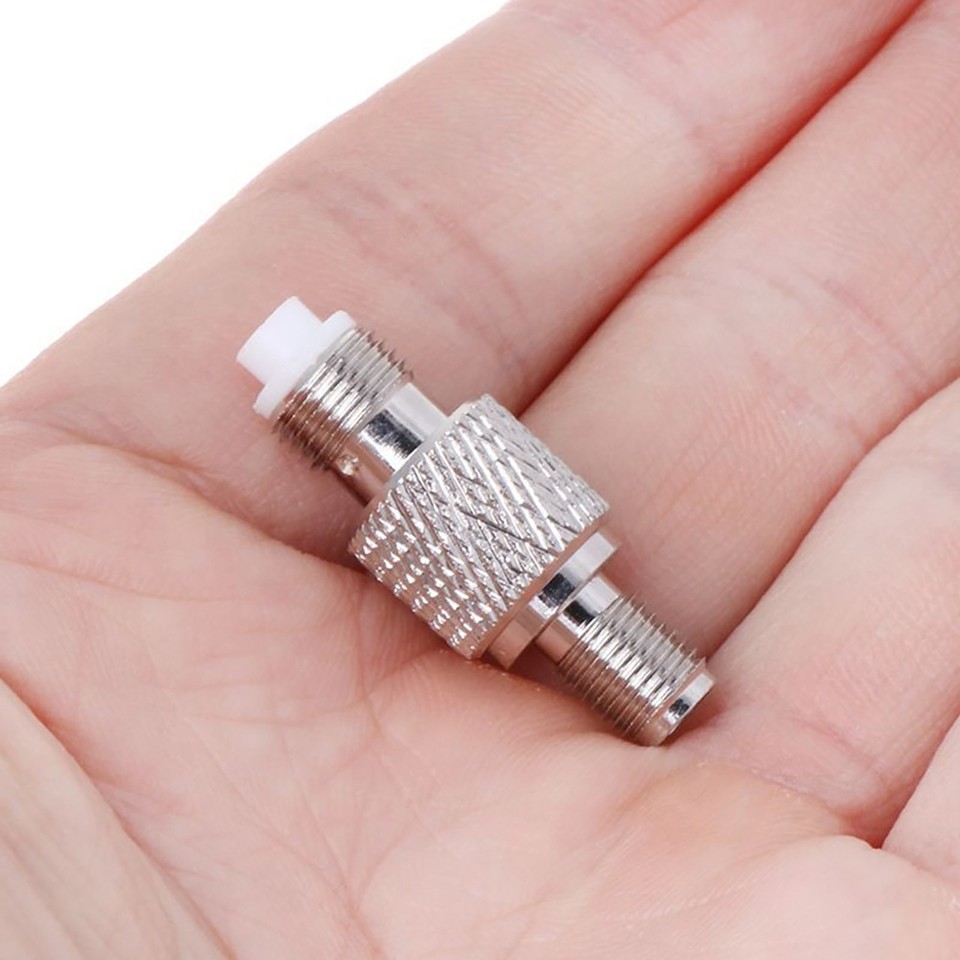 Silver SMA Female To FME Female Plug RF Straight RF Coaxial Adapter ...