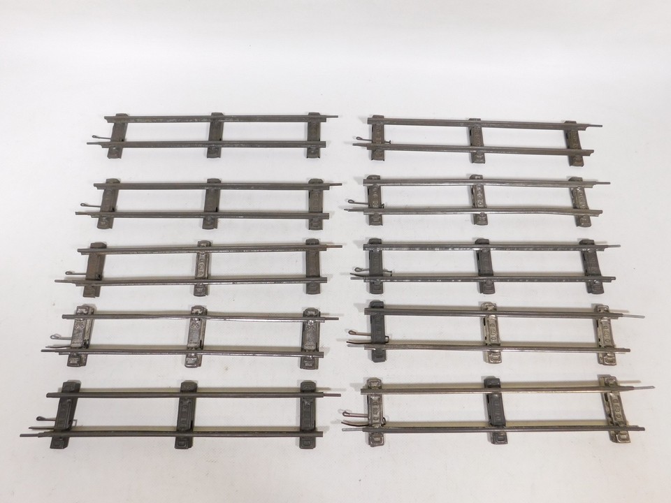 20X Märklin Spur 0 1620 D Metal Track Piece 26 Cm Clockwork Operation # ...