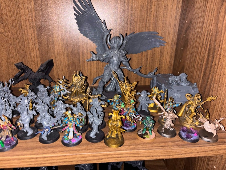 40K Thousand Sons Full Army, fully built, mostly unpainted, over 2k ...