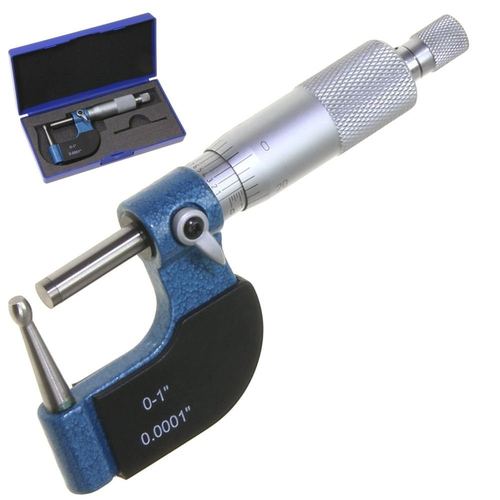 Anytime Tools Tube Micrometer Ball Spherical Carbide Pindle Tip Ratchet ...