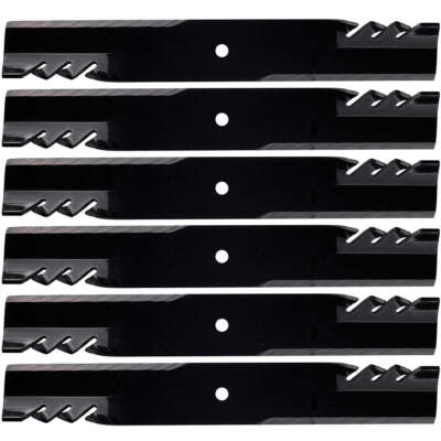 6PK Oregon G6 Gator Mower Blades for 72" Cut Bad Boy Ferris 038-7220-00 ...