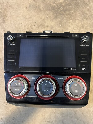 SUBARU WRX & STI 2015-2017 OEM DASH DISPLAY NAVIGATION WIDE SCREEN ...