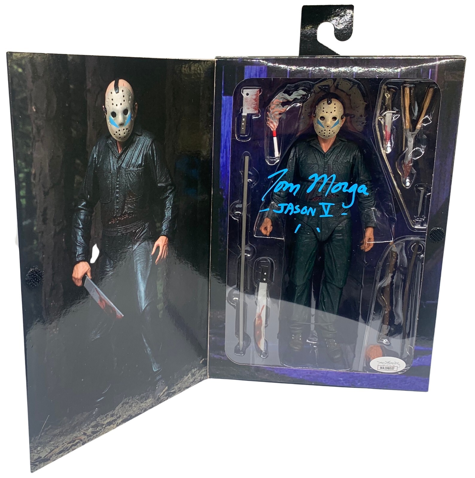 Tom Morga autographed signed inscribed NECA figure Firday the 13th JSA ...