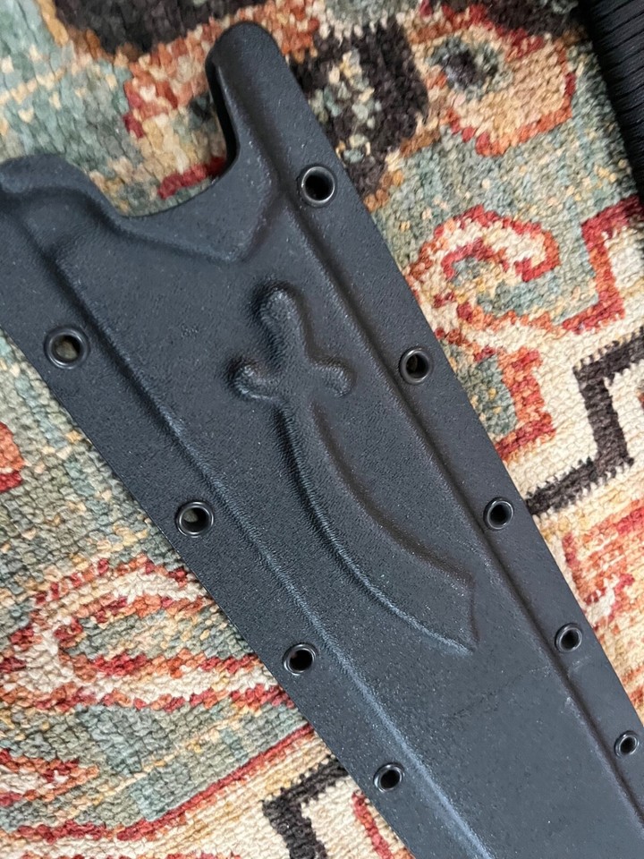 Ontario Swords of the Black Wind sword knife early model Kyber BWS-8 ...