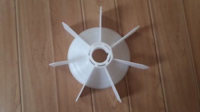 Plastic Cooling Fan Replacement Electric Motor Impeller Bore 42 mm 1 ...