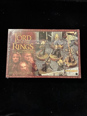 LOTR Games Workshop Heroes of Helms Deep METAL GW Sealed Box Set Hobbit ...