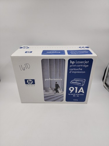 Genuine HP 91A Black Toner Cartridge HP 92291A Laserjet 3Si 4Si Sealed ...
