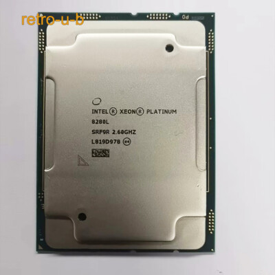 Intel Xeon Platinum 8280L OEM SRF9R LGA3647 2.6GHz 28Core 56T 205W CPU ...