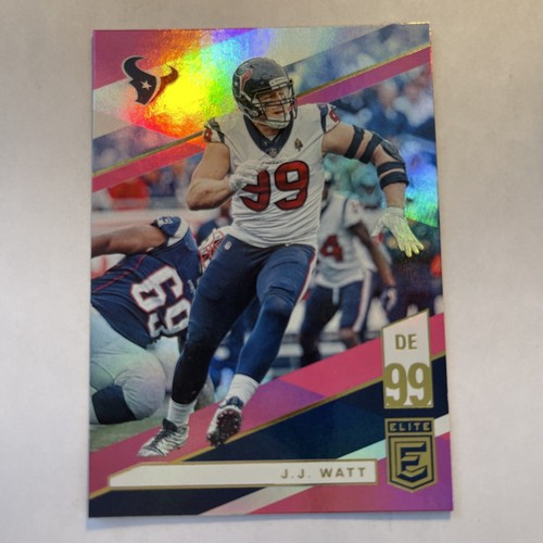 2019 Panini Donruss Elite - Pink #46 J.J. Watt | eBay