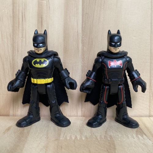 Lot 2PCS Fisher Price Imaginext DC Super Friends BATMAN figures ...