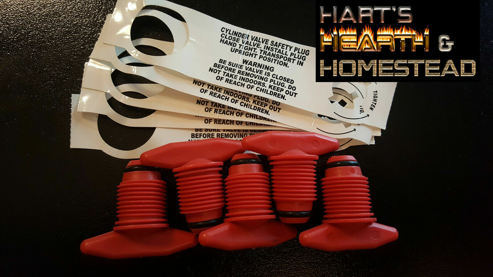 Propane Tank Valve Plug: POL Closes and seals LP Valve ; PACK OF 5 ...