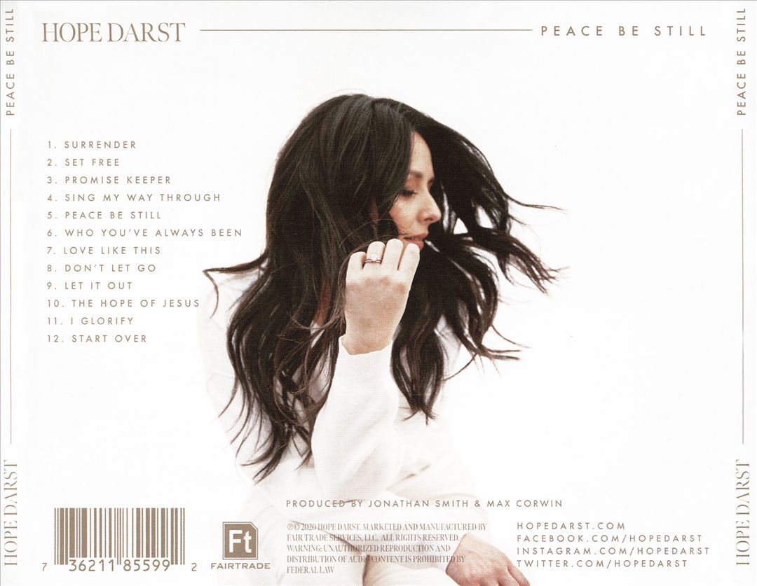HOPE DARST - PEACE BE STILL NEW CD 736211855992| eBay