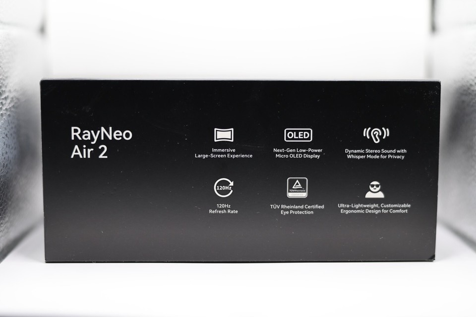 RAYNEO Air 2 AR Glasses Sony Micro OLED | 600 Nits | 201" inch Display ...