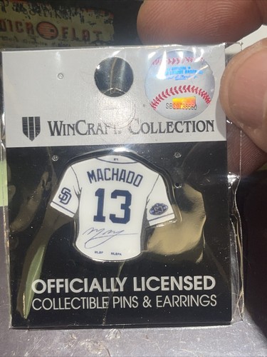 San Diego Padres MANNY MACHADO JERSEY Pin MLB | eBay