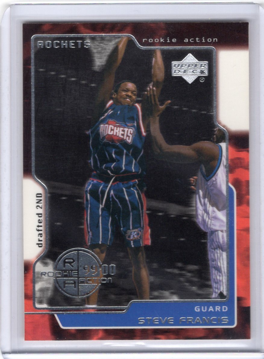 STEVE FRANCIS 1999-00 Upper Deck SHORTPRINTED ROOKIE CARD #317 ...