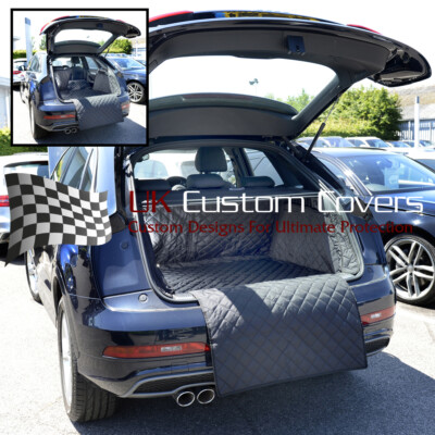 AUDI Q3 QUILTED BOOT LINER MAT RAISED FLOOR DOG GUARD TAILORED (2011 ...