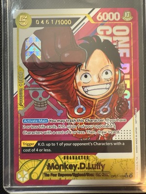 Serial Monkey D Luffy 461/1000 (CS 2024 Event Pack) OP07-109 One Piece ...