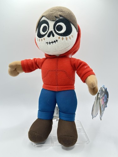 Disney Pixar Coco Miguel Plush Doll Skeleton Hoodie Mattel 10" With ...