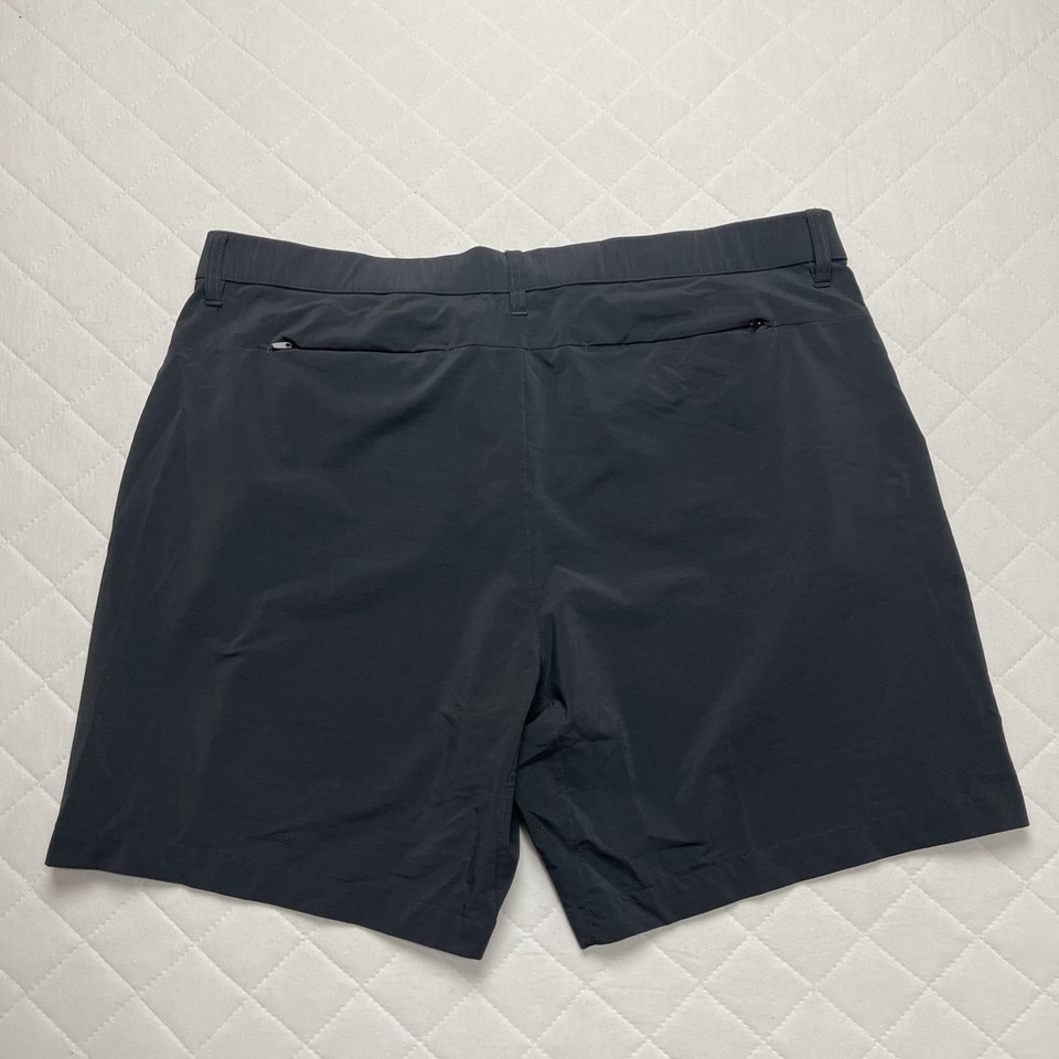 Fabletics Shorts Mens 2XL The Only Short Black Inseam 8" Casual Golf ...