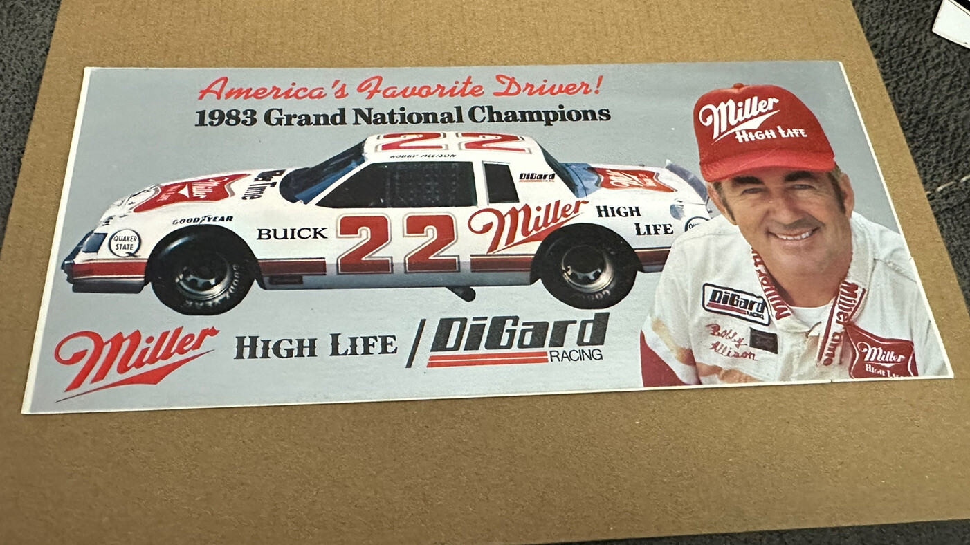 1983 Bobby Allison #22 Miller | eBay