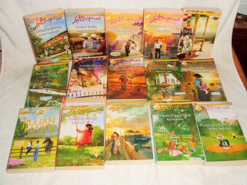 Lot Of 15 Love Inspired Inspirational Romance Novels ~ Used Paperbacks ...